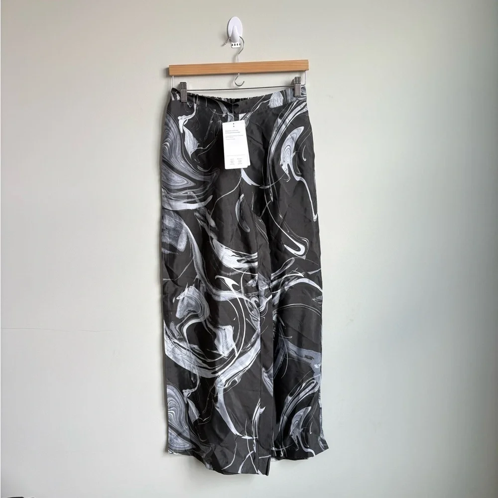 Athleta | Intimates & Sleepwear | Athleta Calm Cool Wide Leg Pant Black ...